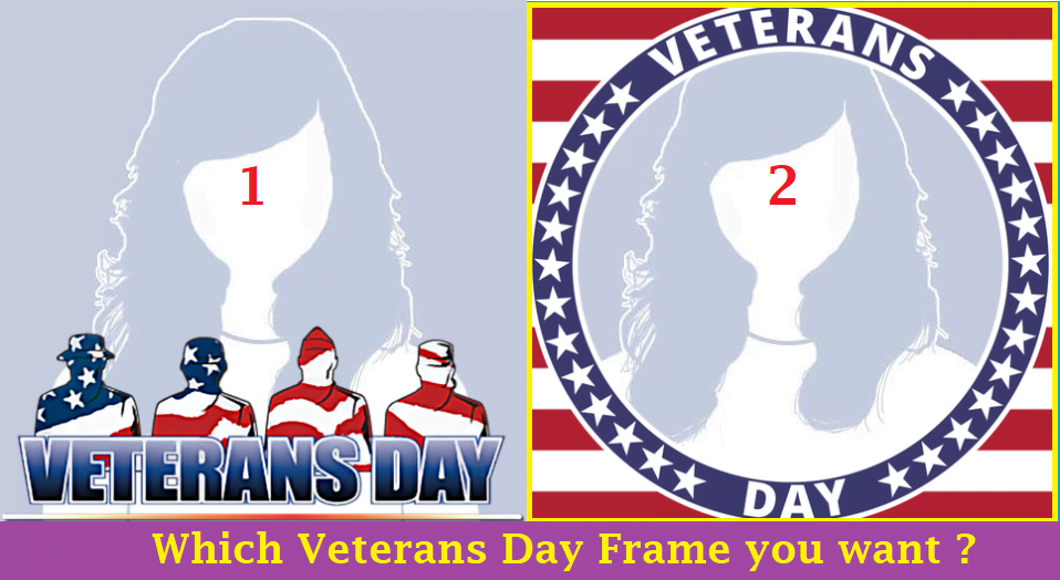 Veterans Day 2021 Profile Picture Frame Filter Overlay ️ ...