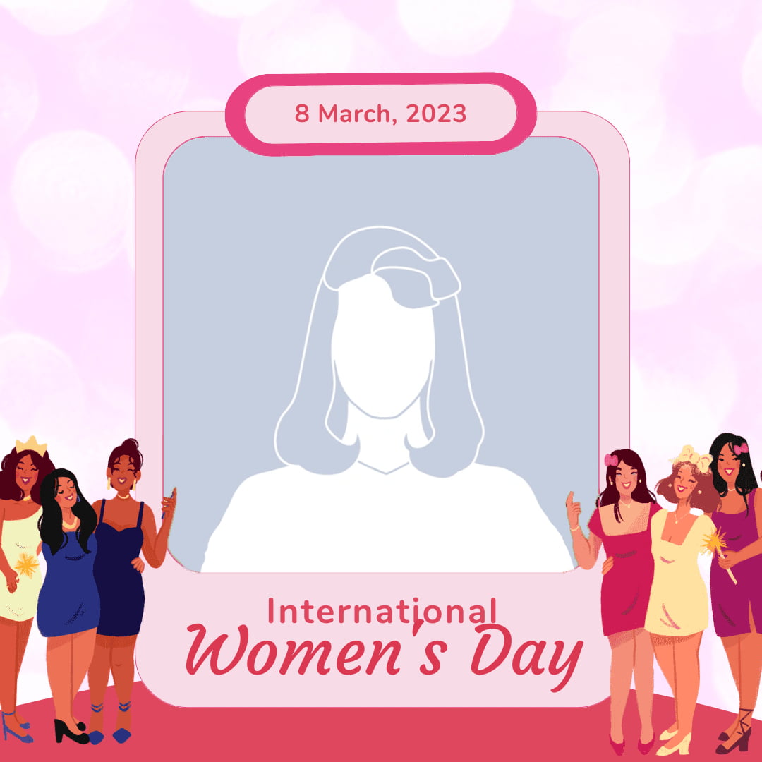 International Women's Day Profile Picture Frame 2023 - Youshouldlisten.com