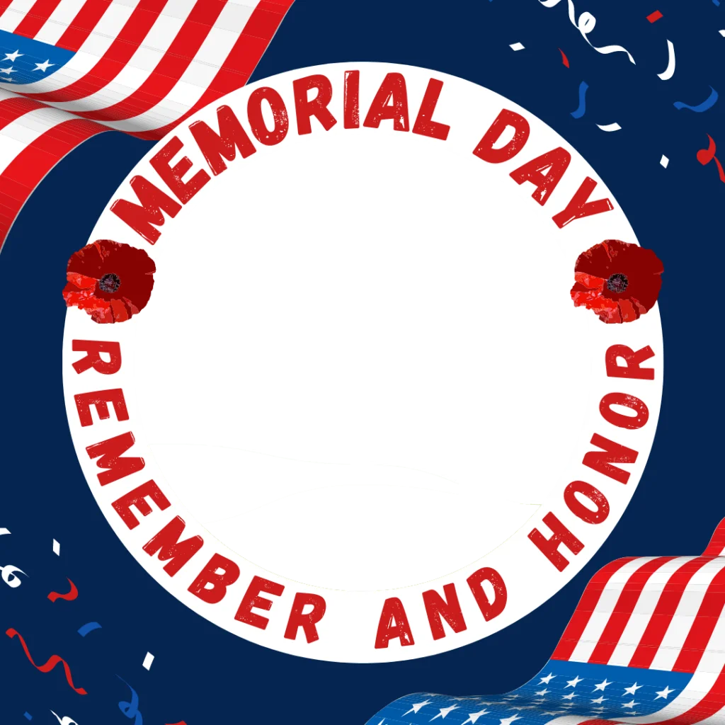 Memorial Day Frame 2023 : Profile Picture Frame - Youshouldlisten.com