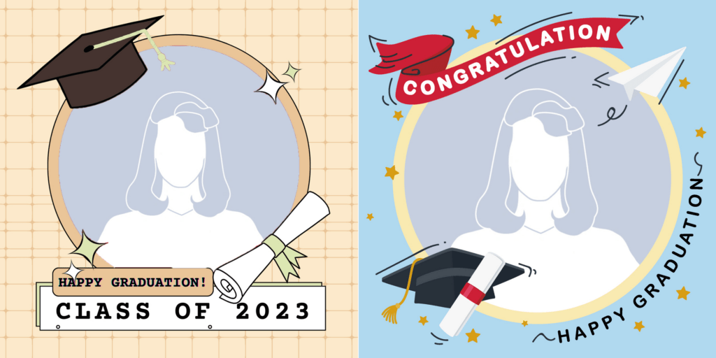 Graduation Class of 2023 - Congratulation Profile Picture Frame ...