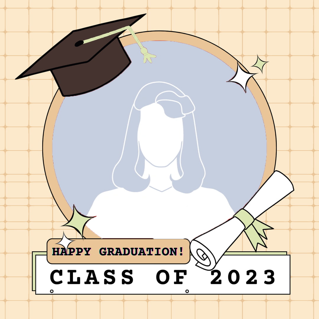Graduation Class of 2023 - Congratulation Profile Picture Frame ...