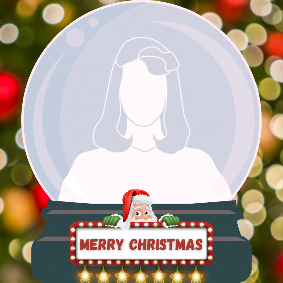 Happy Holidays & Christmas Profile Picture Frame - Youshouldlisten.com
