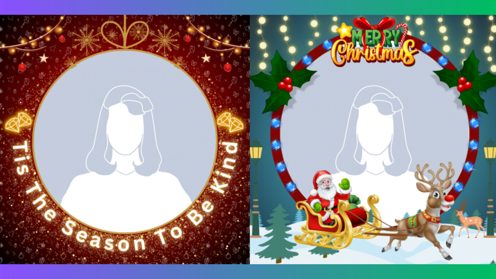 20+ Christmas Profile picture Frames: Apply Now - Youshouldlisten.com