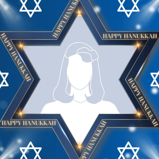 The Happy Hanukkah Profile Picture Frame 2023 - Youshouldlisten.com