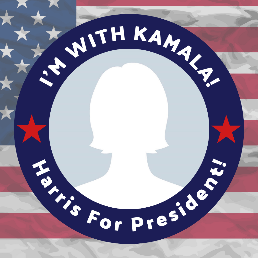 Kamala Harris For President Frame 2024 - Youshouldlisten.com