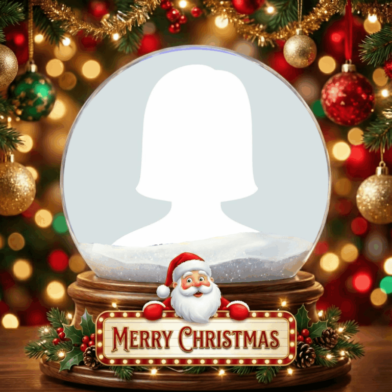 Merry Christmas 2025 Profile Picture Frame Filter Overlay ...
